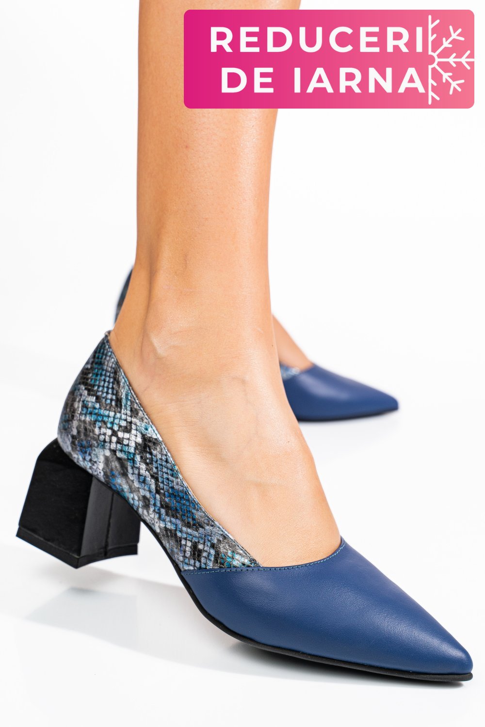 PANTOFI BLEU PIELE NATURALA 5S77460 - PANTOFICOMOZI